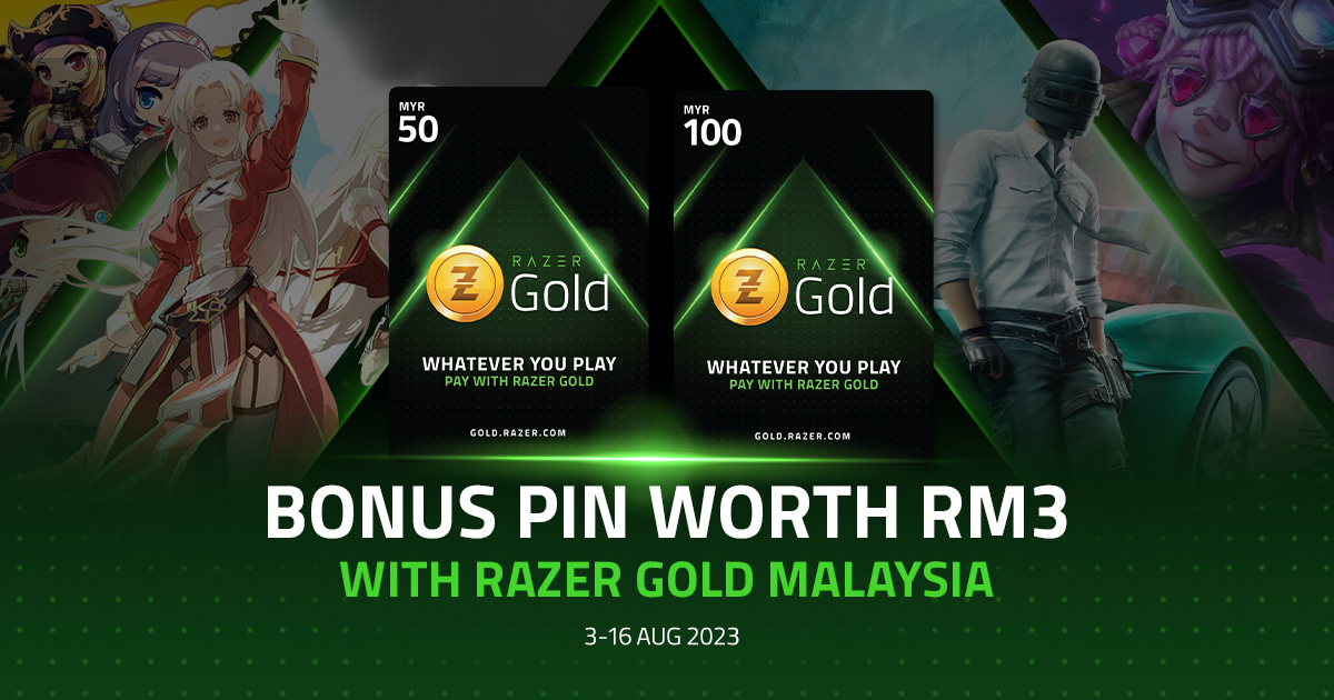 Razer Gold Malaysia (MYR) Sale Campaign - SEAGM News